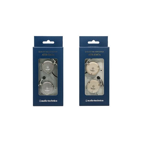 Audio-Technica ATH-EM7x Aluminum Ear Fit Headphones for Sale - MeetIDEA
