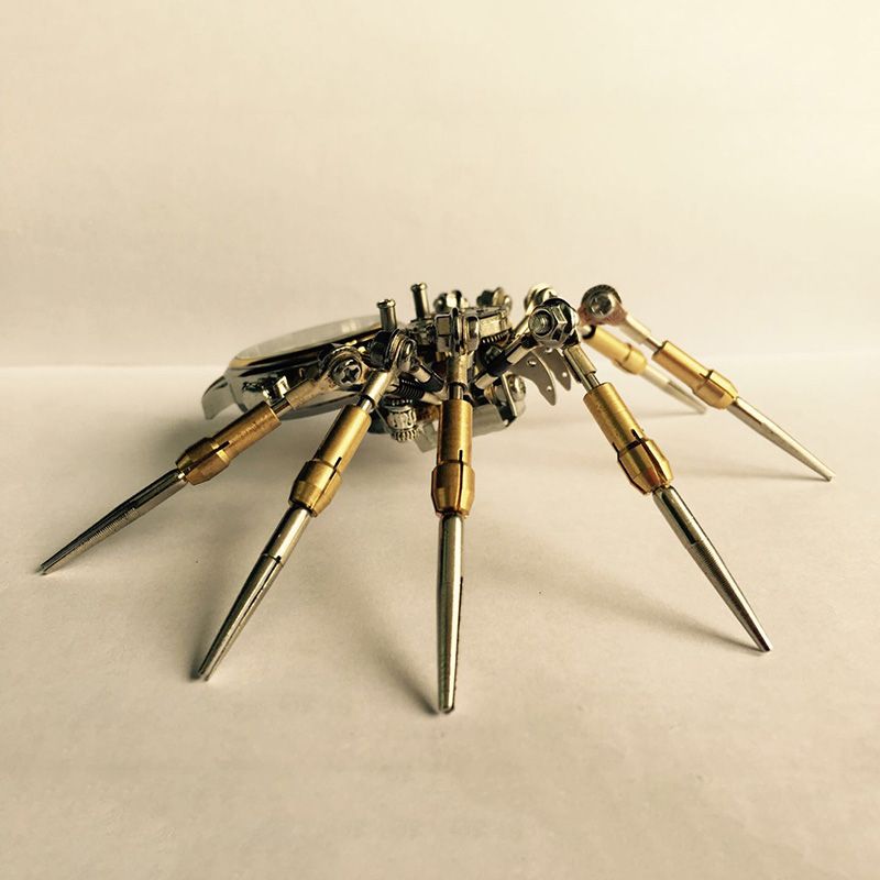 3D Metal Model Mechanical Spider Watch - MeetIDEA
