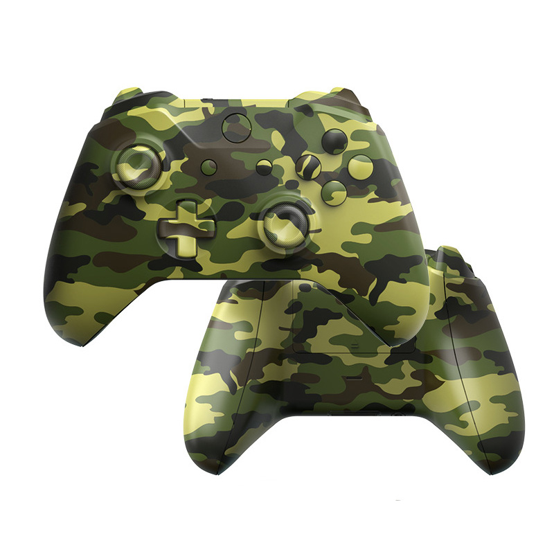 Customized Xbox One S Wireless Controller Green Camouflage Modded ...