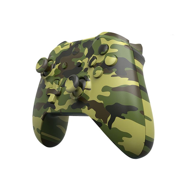 Customized Xbox One S Wireless Controller Green Camouflage Modded ...