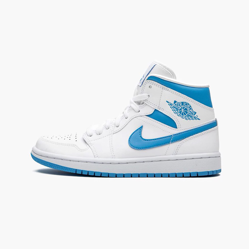Wmns Air Jordan 1 Mid "UNC" BQ6472-114 - MeetIDEA
