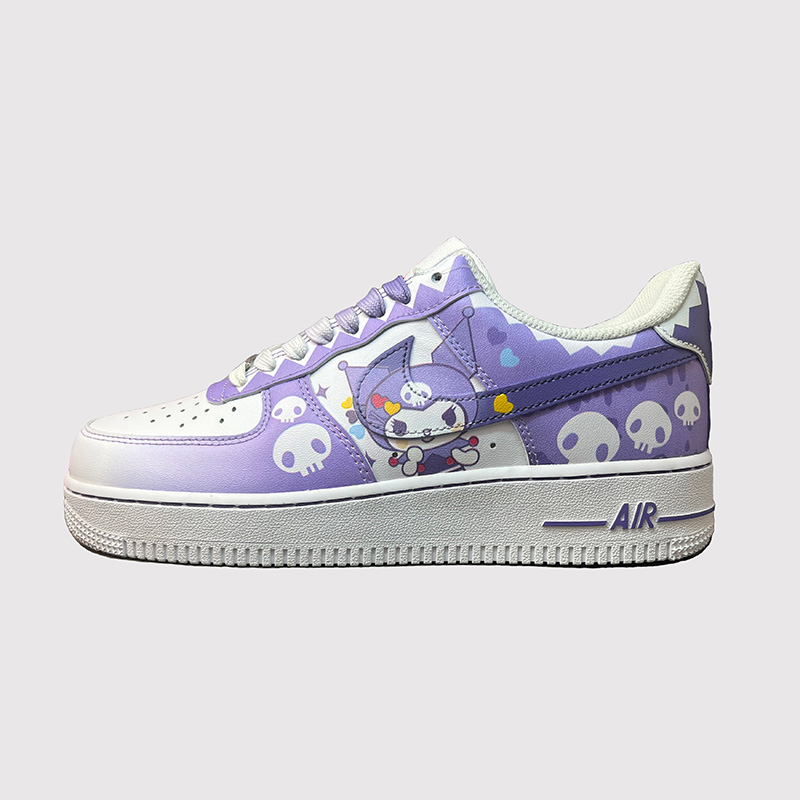 Women's Custom Paint Air Force 1 "Kuromi" - MeetIDEA